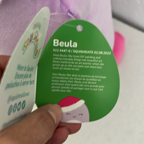 Squishmallows | Toys | Squishmallows Beula The Octopus 2 Christmas 223 ...